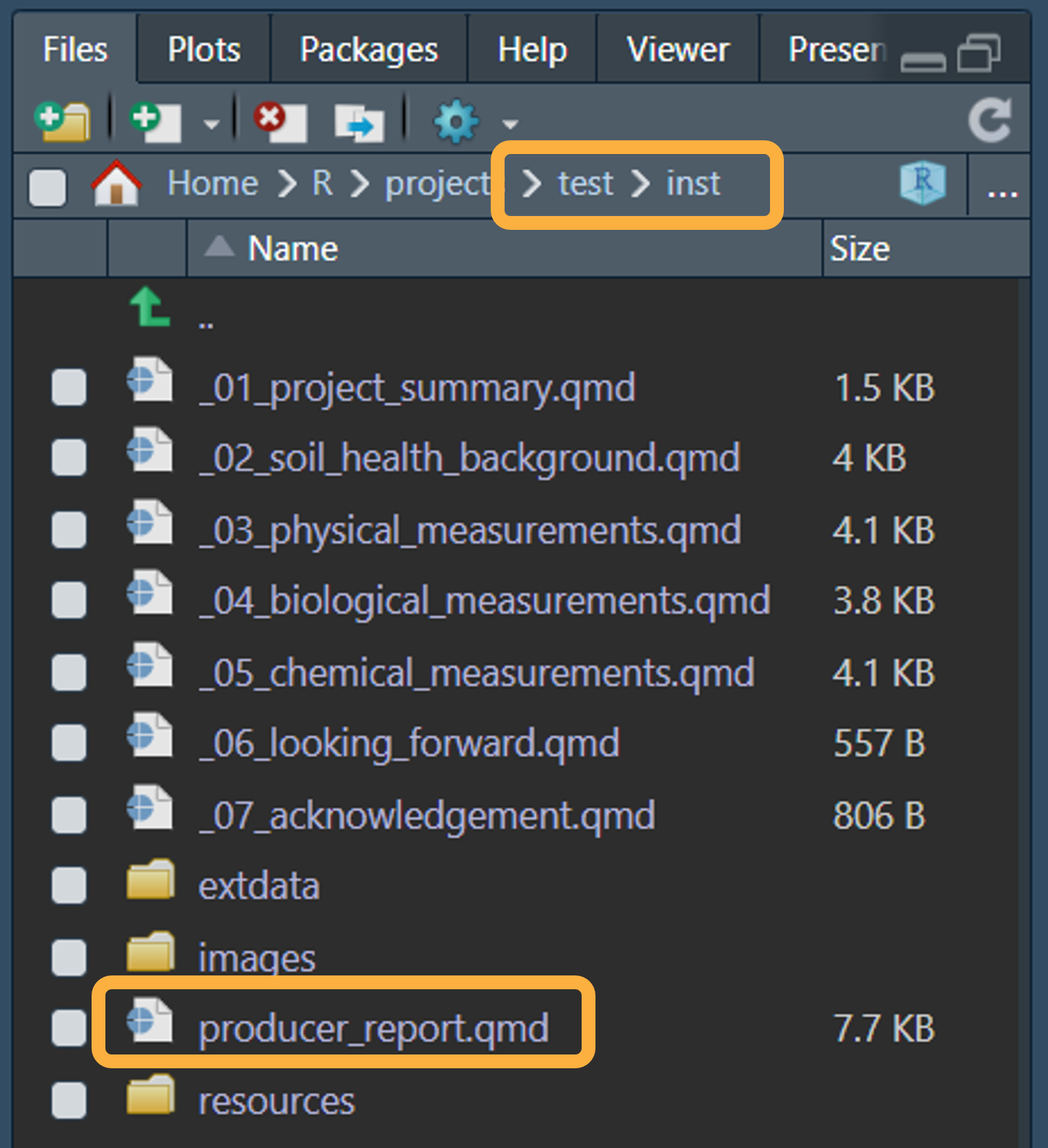 Create a New Template Project • soils